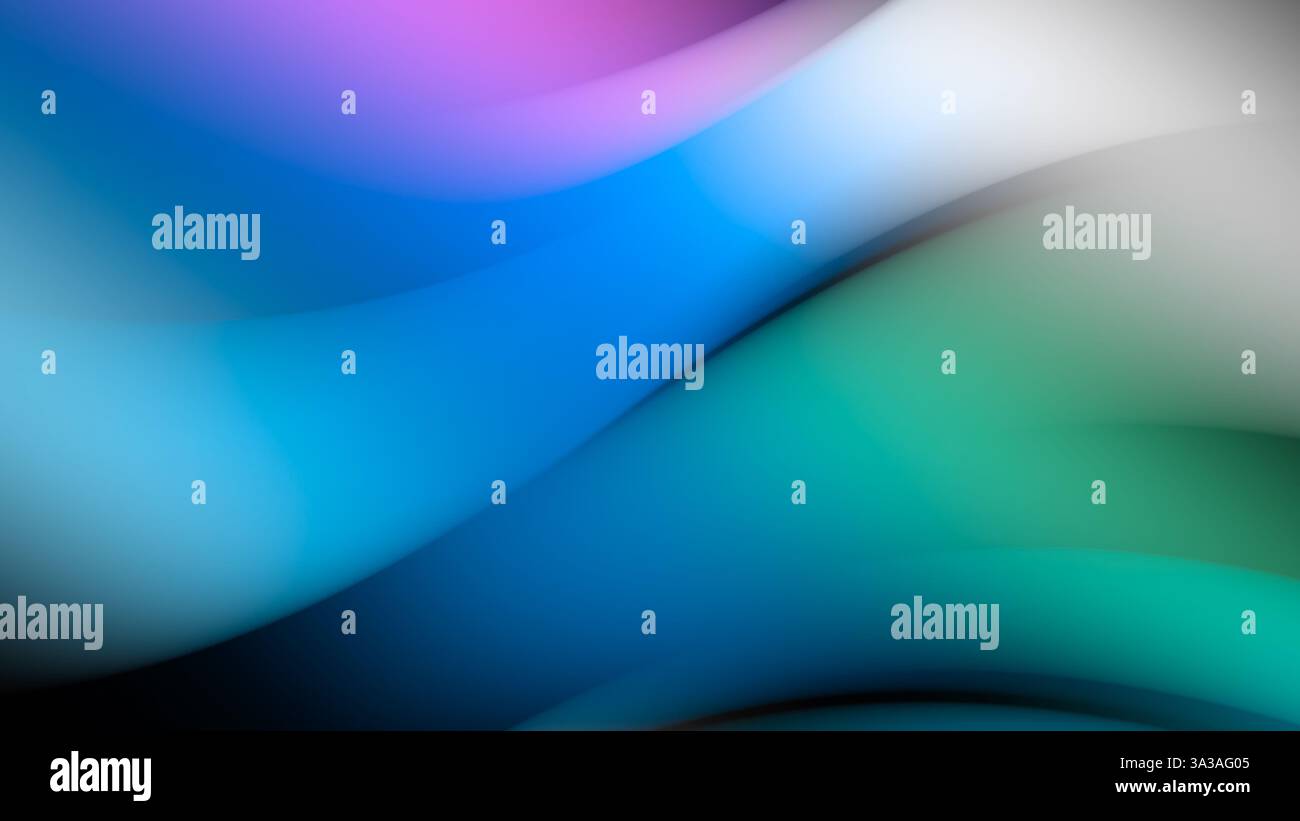 Dynamic Abstract Waves Gradient in Vibrant and Striking Colors that ...