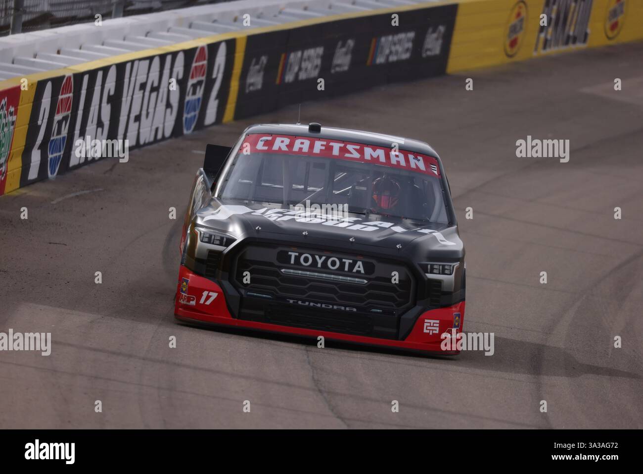 LAS VEGAS, NV - MARCH 14: during qualifying for the Ecosave 200 NASCAR ...
