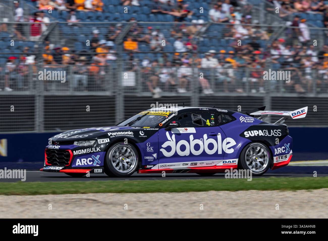 MELBOURNE, AUSTRALIA - MARCH 14: Cameron Hill driving for Supaglass ...