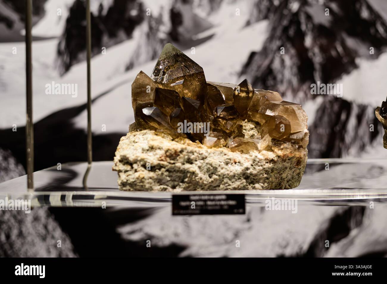 Chamonix-Mont-Blanc, France - 08.11.2024: Crystal Museum - Espace ...