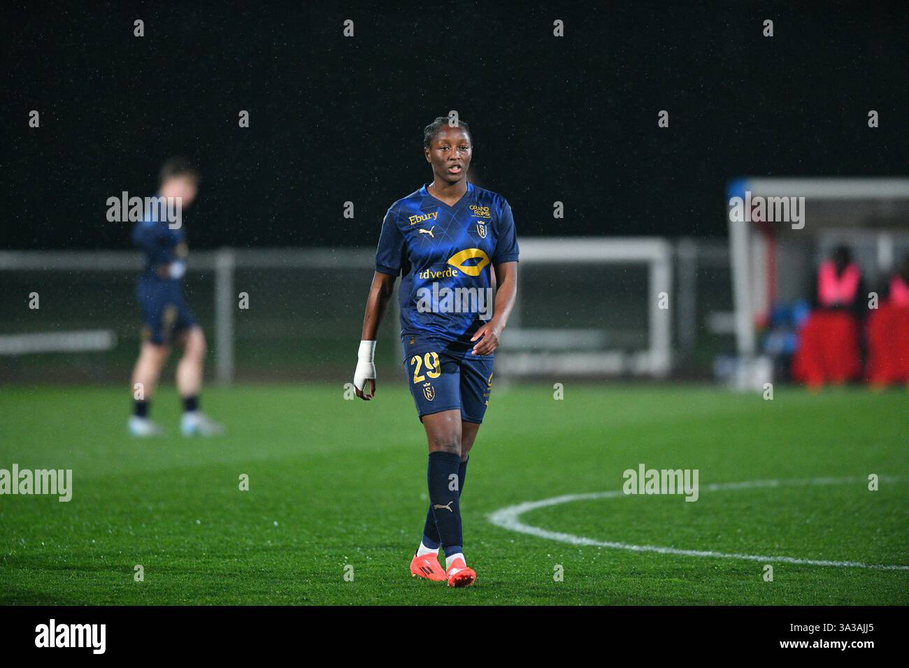 Hawa Sangare from Stade de Reims during the Women's French championship ...