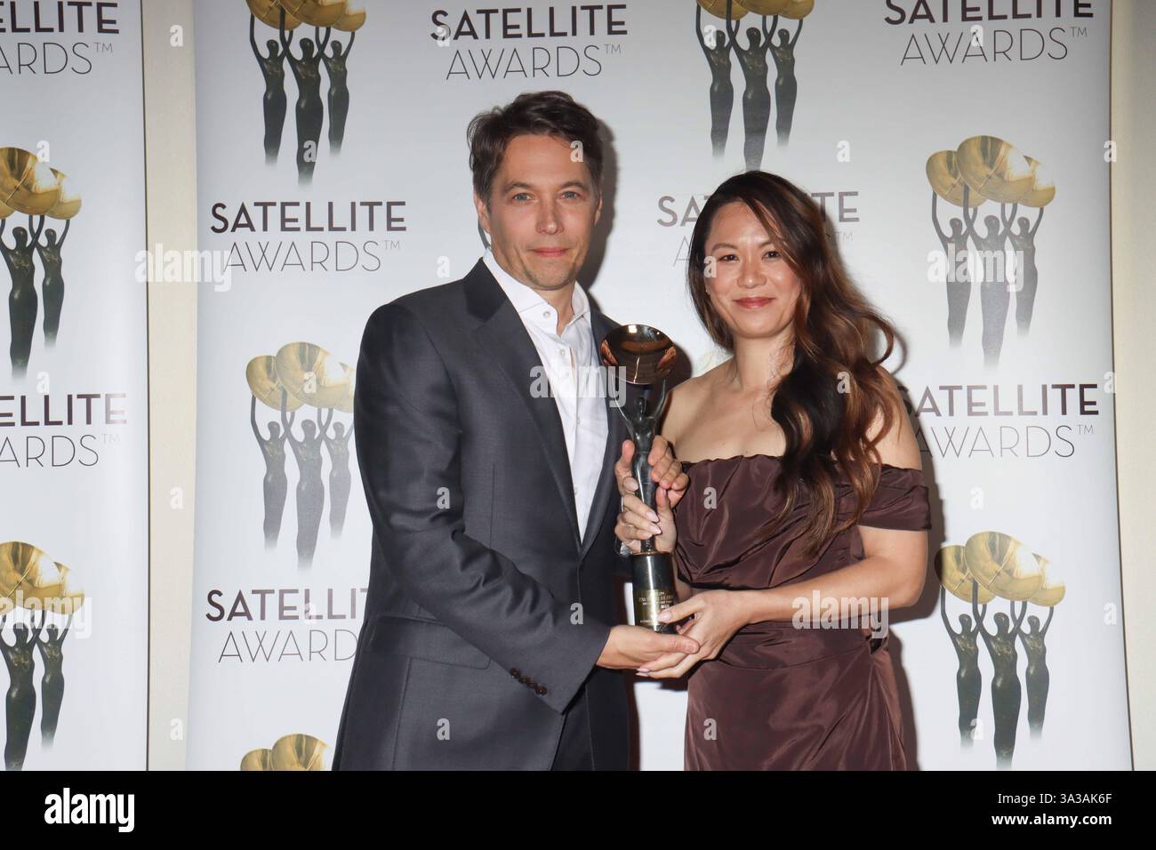 Sean Baker, Samantha Quan 02/21/2025 The 29th Satellite Awards held at ...