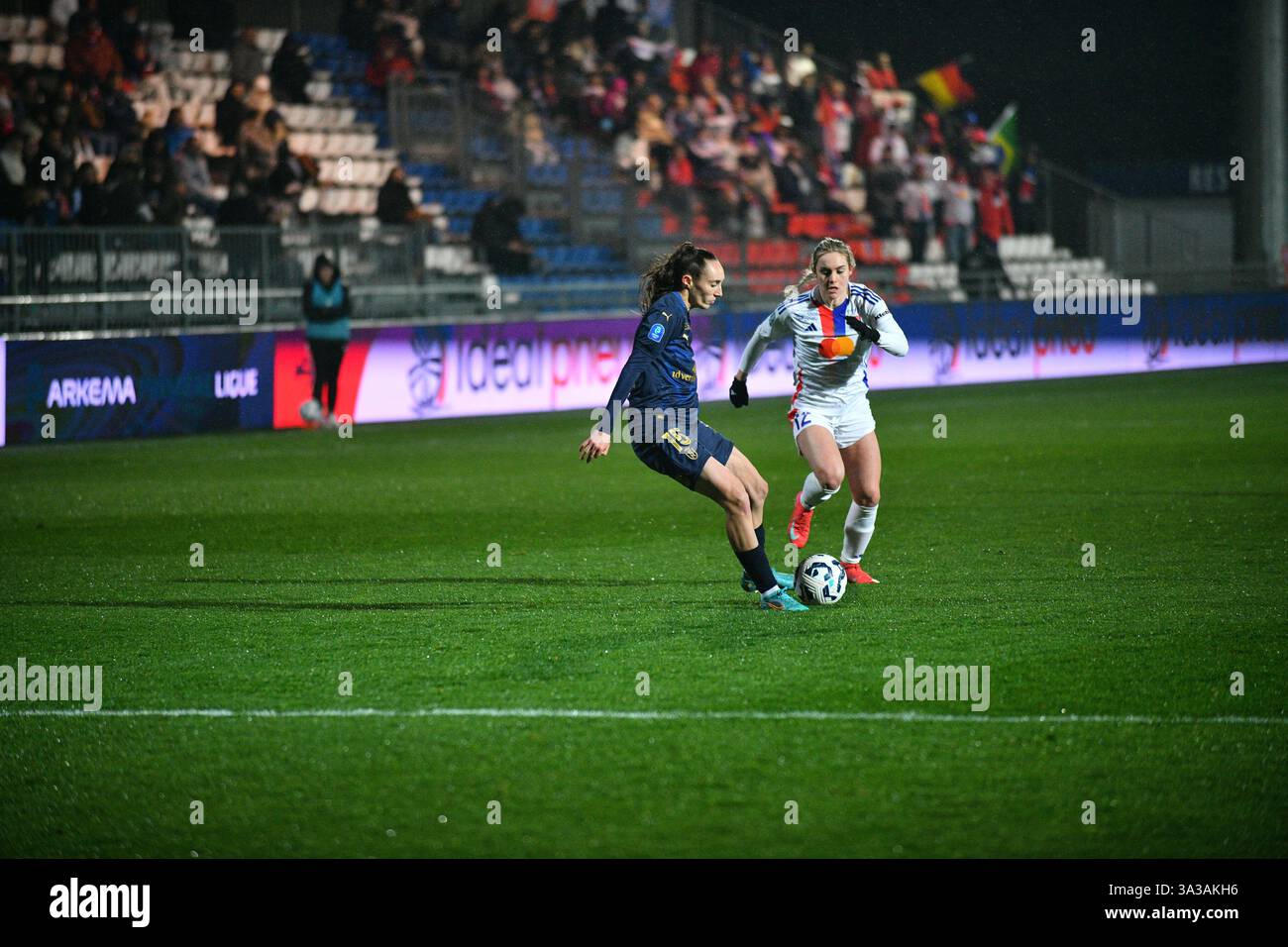 Maite Boucly from Stade de Reims during the Women's French championship ...