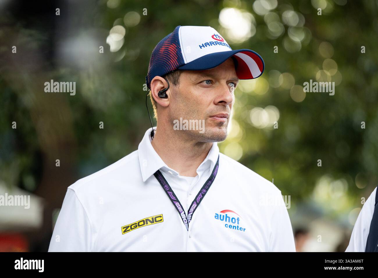 Melbourne, Australien. 14th Mar, 2025. Alexander Wurz (ORF TV Experte ...
