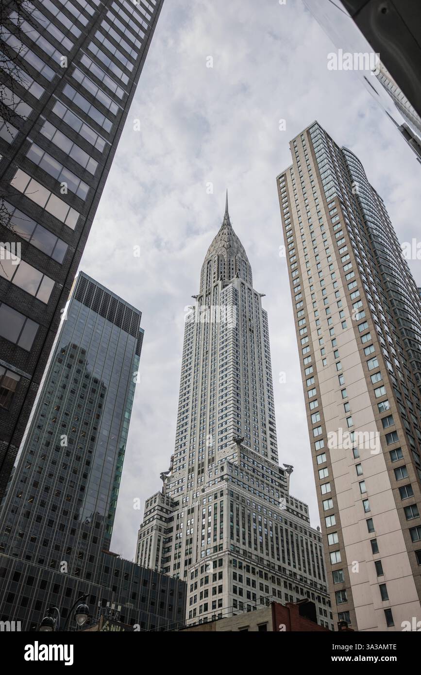 View of the Chrysler Building View of the Chrysler Building in New York ...