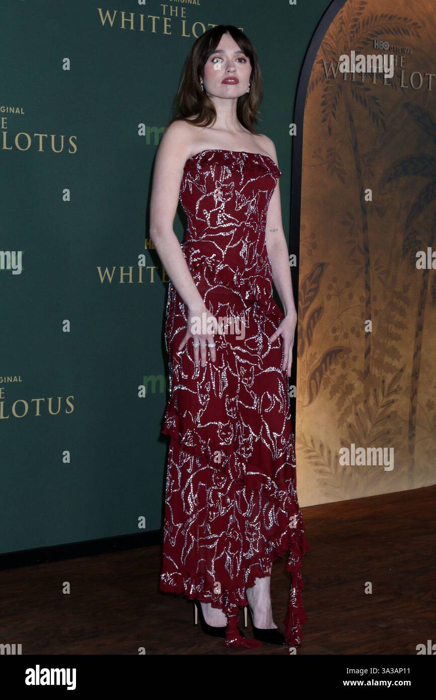 White Lotus Season 3 Premiere at Paramount Theater on February 10, 2025 ...