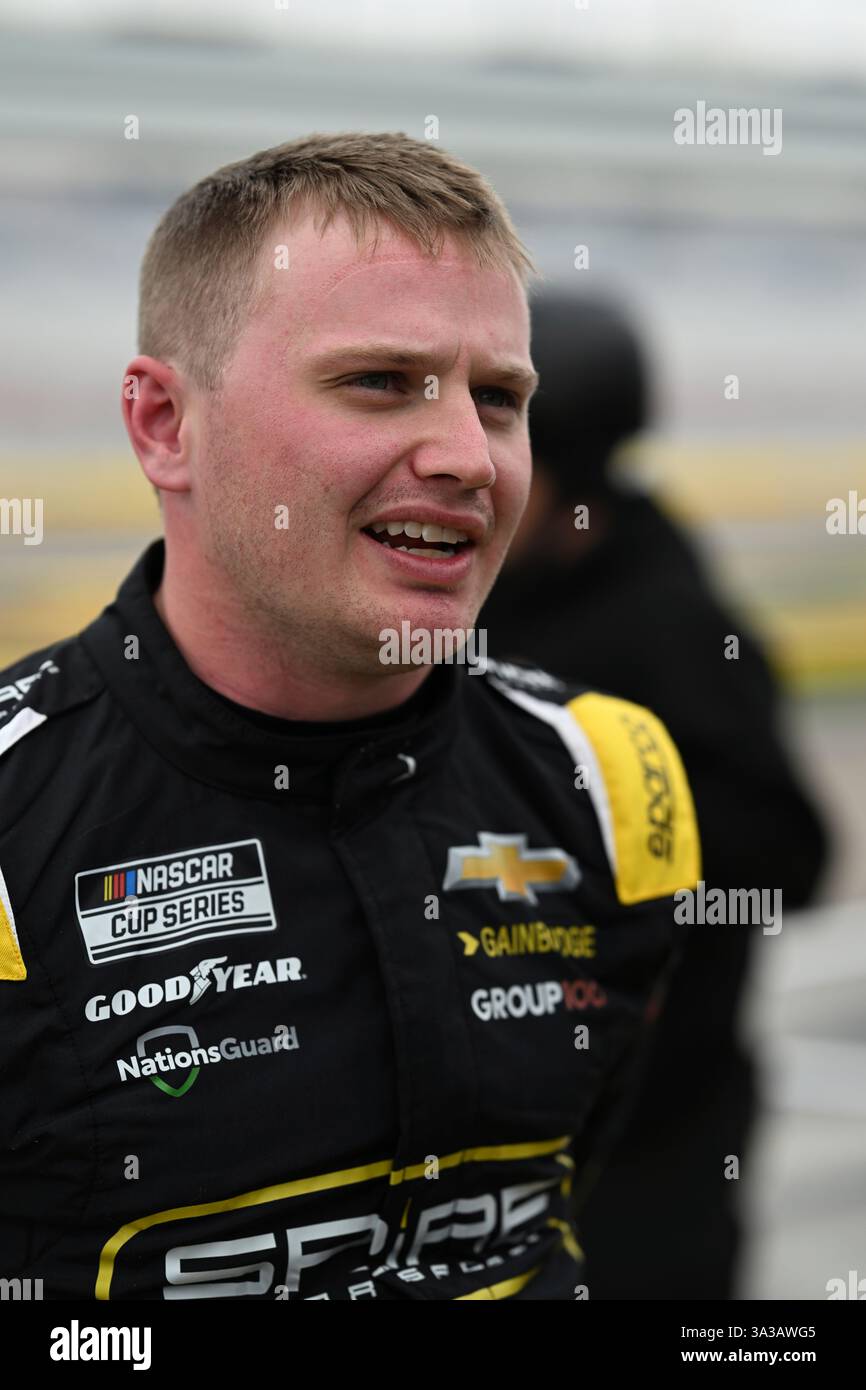 LAS VEGAS, NV - MARCH 14: Justin Haley (#7 Spire Motorsports Gainbridge ...