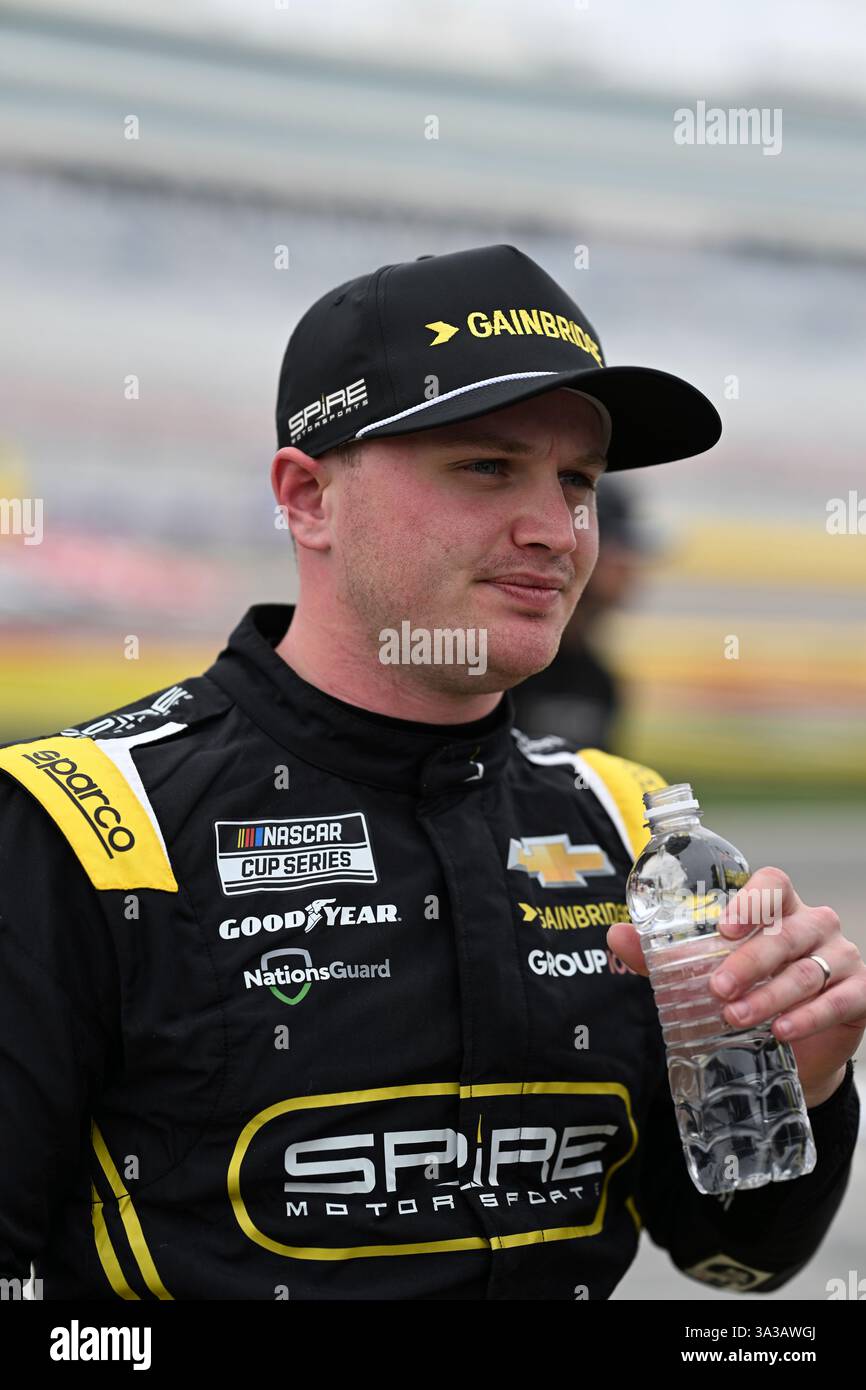 LAS VEGAS, NV - MARCH 14: Justin Haley (#7 Spire Motorsports Gainbridge ...