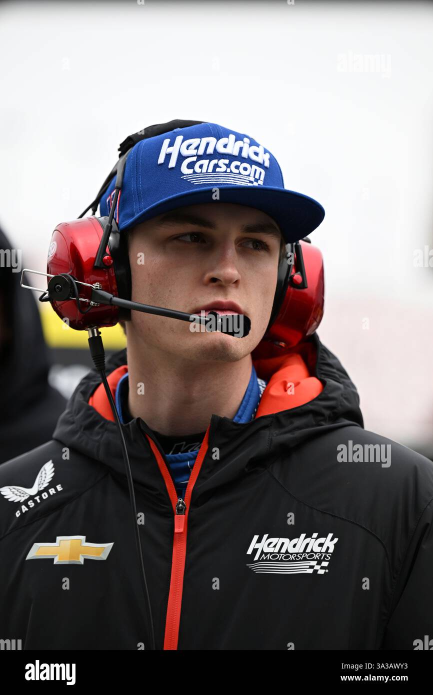 LAS VEGAS, NV - MARCH 14: Corey Day (#7 Spire Motorsports HendrickCars ...
