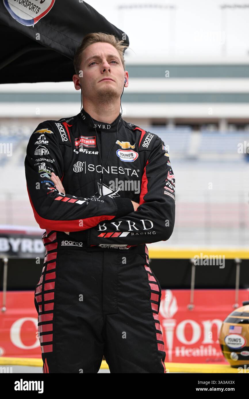 LAS VEGAS, NV - MARCH 14: Nathan Byrd (#2 Young's Motorsports Champion ...