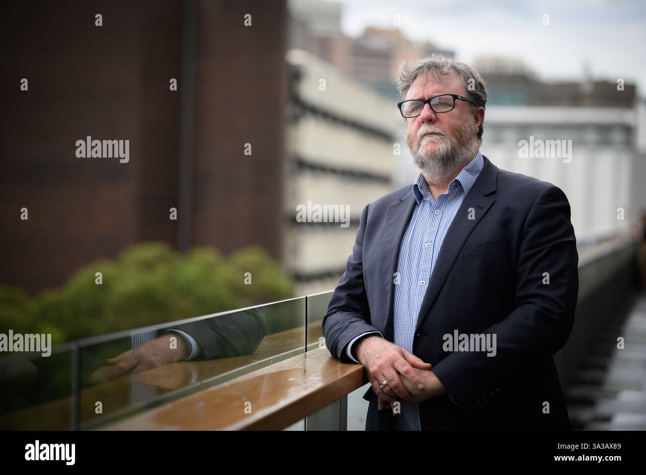 Sydney, Australia. 12th Mar, 2025. Phillip Ripper from No to Violence ...