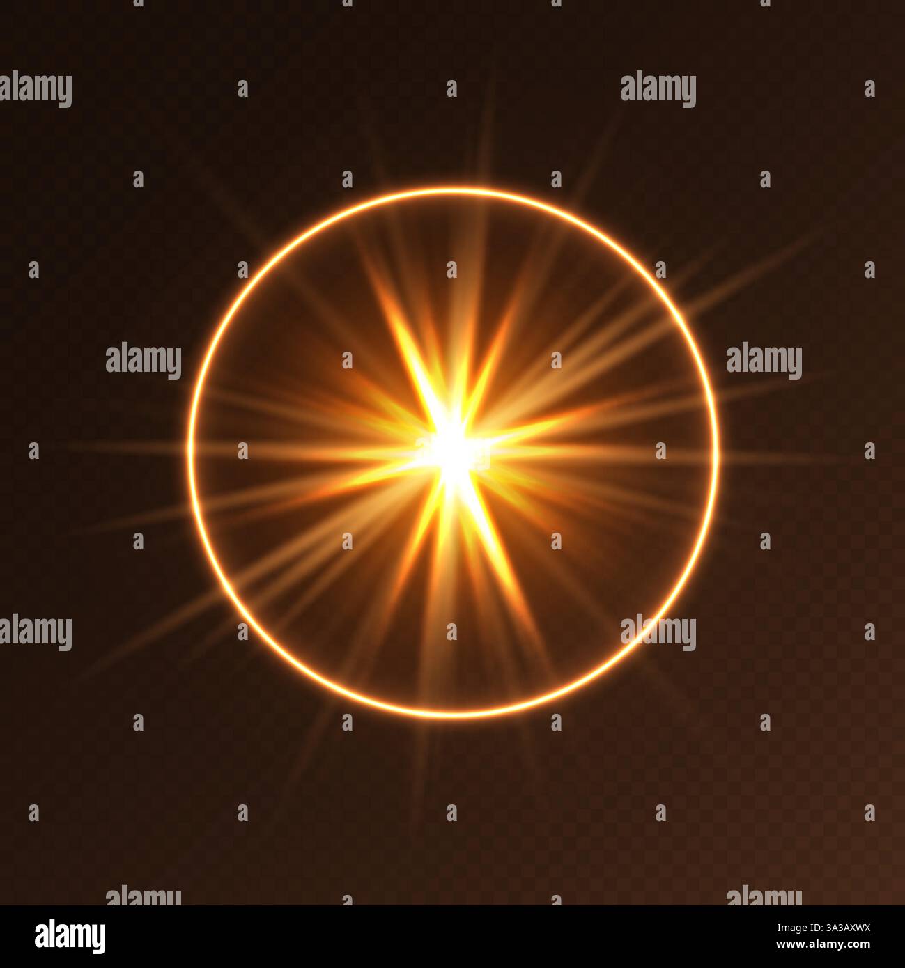 Sunlight flare effect Stock Vector Images - Alamy