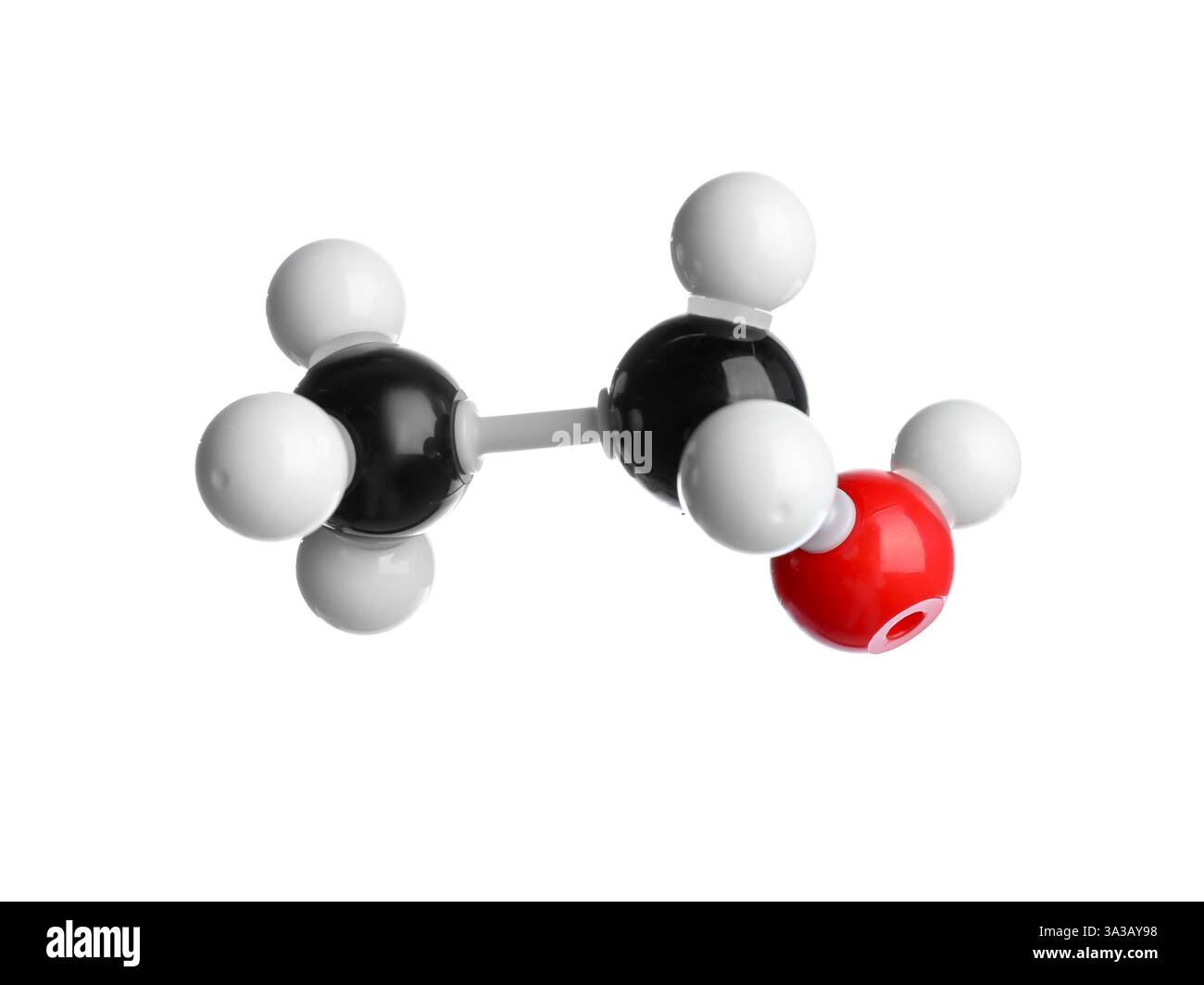 Ethanol molecular model Cut Out Stock Images & Pictures - Alamy