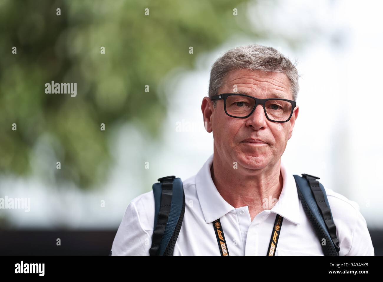 MELBOURNE, AUSTRALIA - MARCH 15: Bernd Maylander of Germany and FIA ...