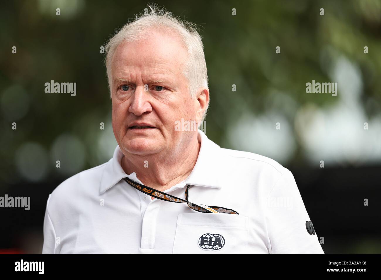 MELBOURNE, AUSTRALIA - MARCH 15: Jo Bauer of Germany and FIA Technical ...