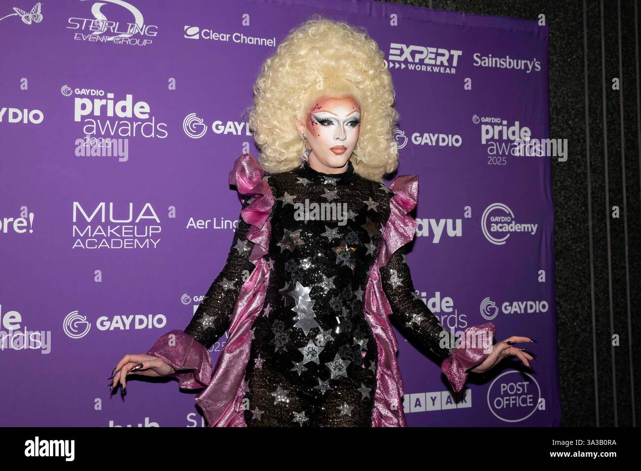 Manchester, England, 14th March, 2025. Charra Tea attends Gaydio Pride ...