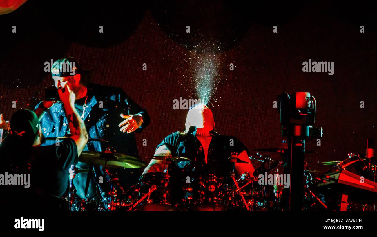 Edmonton, Canada. 13th Mar, 2025. Drummer Cody Ash and Country music ...