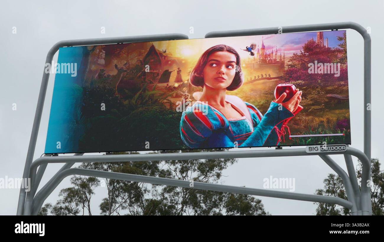 Los Angeles, California, USA 14th March 2025 Disney Snow White Waiting ...