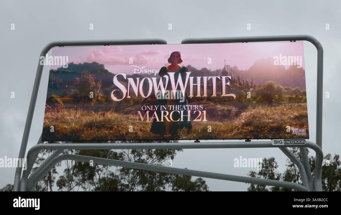 Los Angeles, California, USA 14th March 2025 Disney Snow White ...