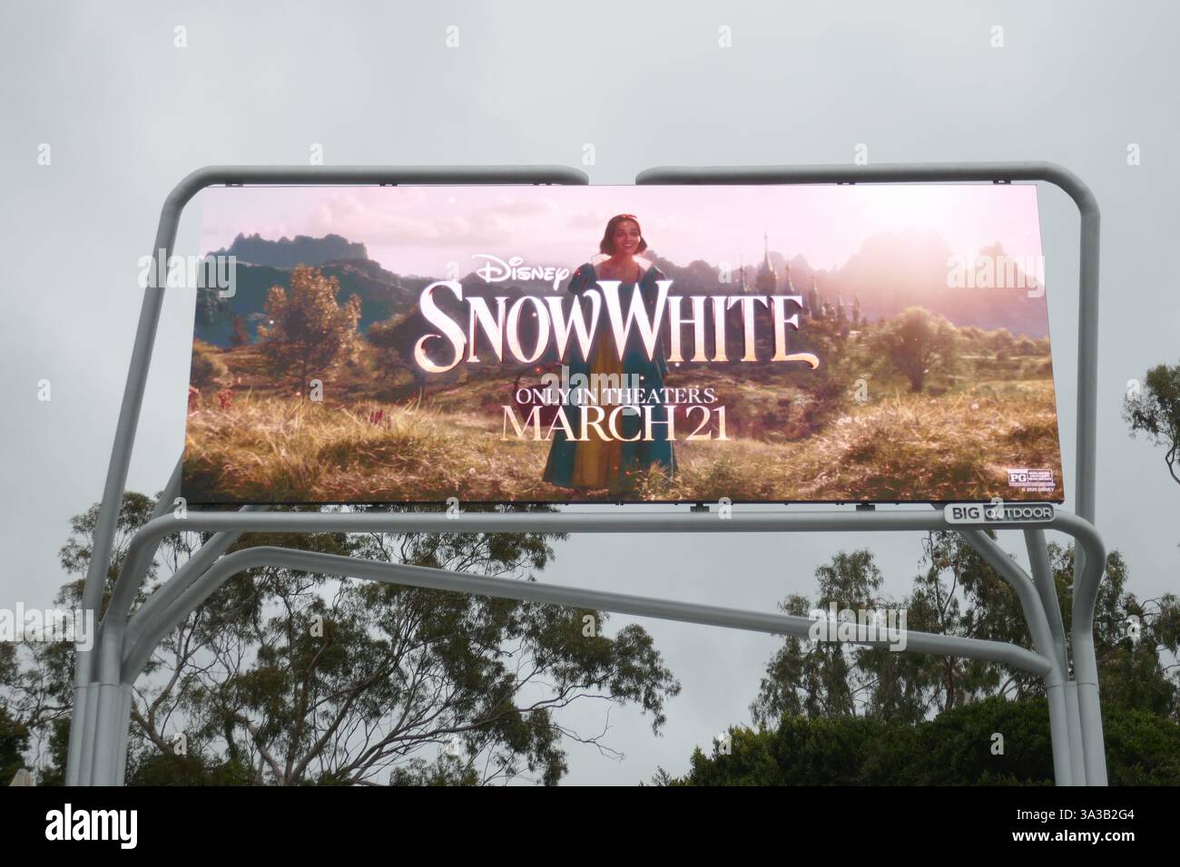 Los Angeles, California, USA 14th March 2025 Disney Snow White ...
