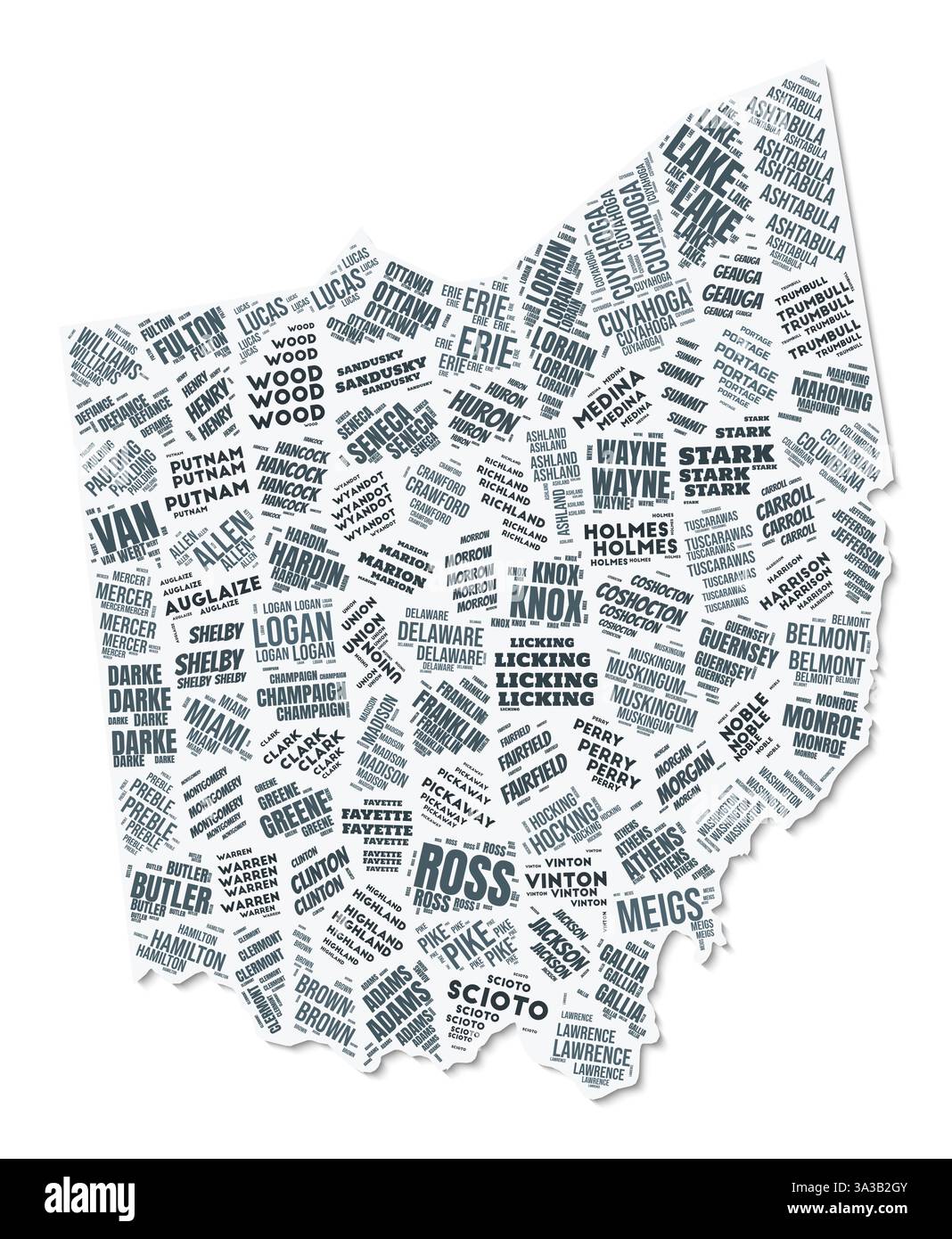 Shadow lake area Stock Vector Images - Alamy