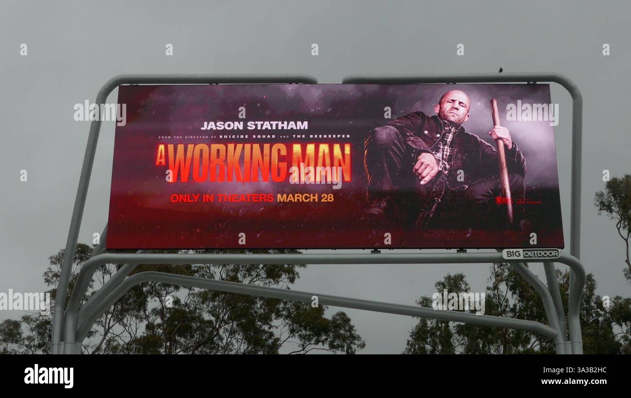 Los Angeles, California, USA 13th March 2025 Jason Statham A Working ...