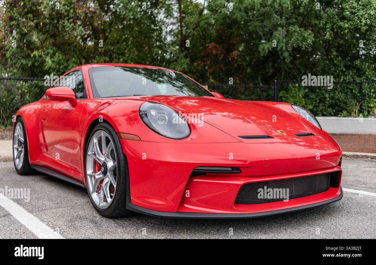 Chicago, Illinois - September 29, 2024: 2023 Porsche 911 GT3 Touring ...