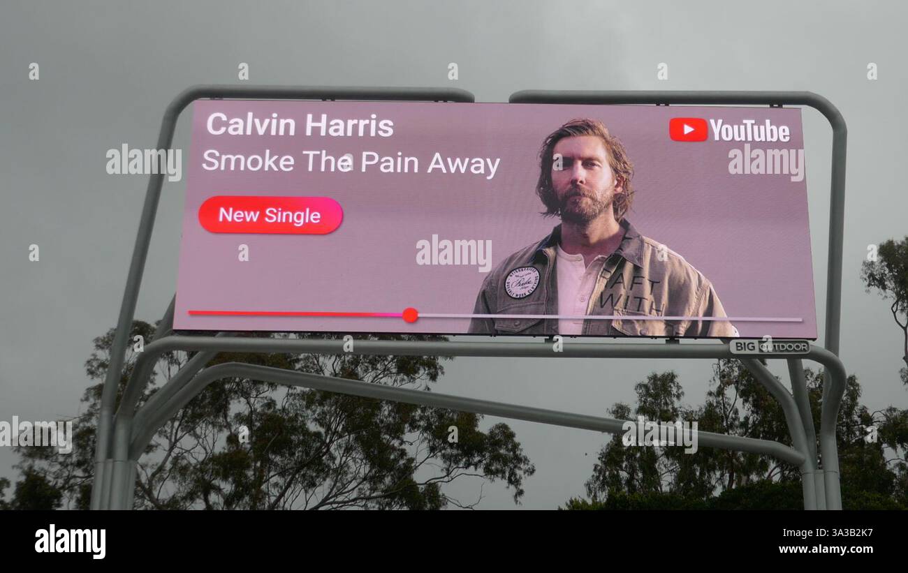 Los Angeles, California, USA 13th March 2025 Calvin Harris Smoke The ...
