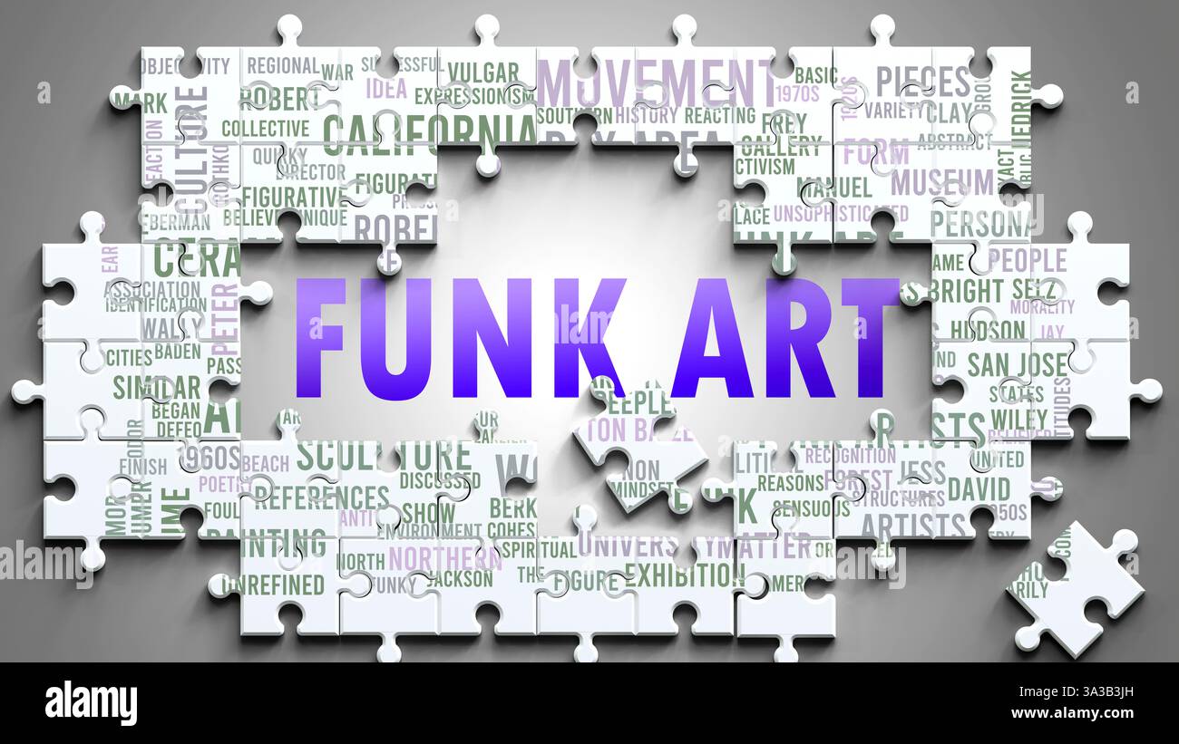 Funk art as a complex subject hi-res stock photography and images - Alamy