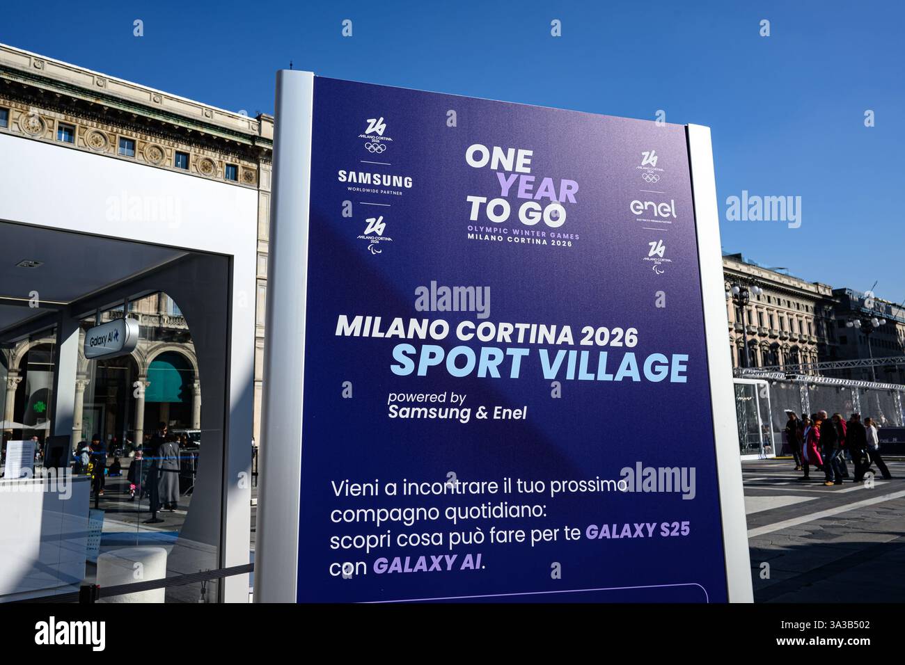 Milano cortina 2026 winter hi-res stock photography and images - Alamy