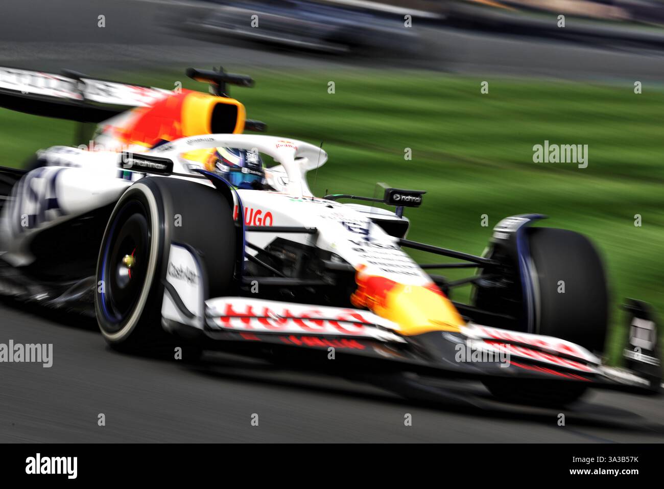 Melbourne, Australia. 15th Mar, 2025. Isack Hadjar (FRA) Racing Bulls ...