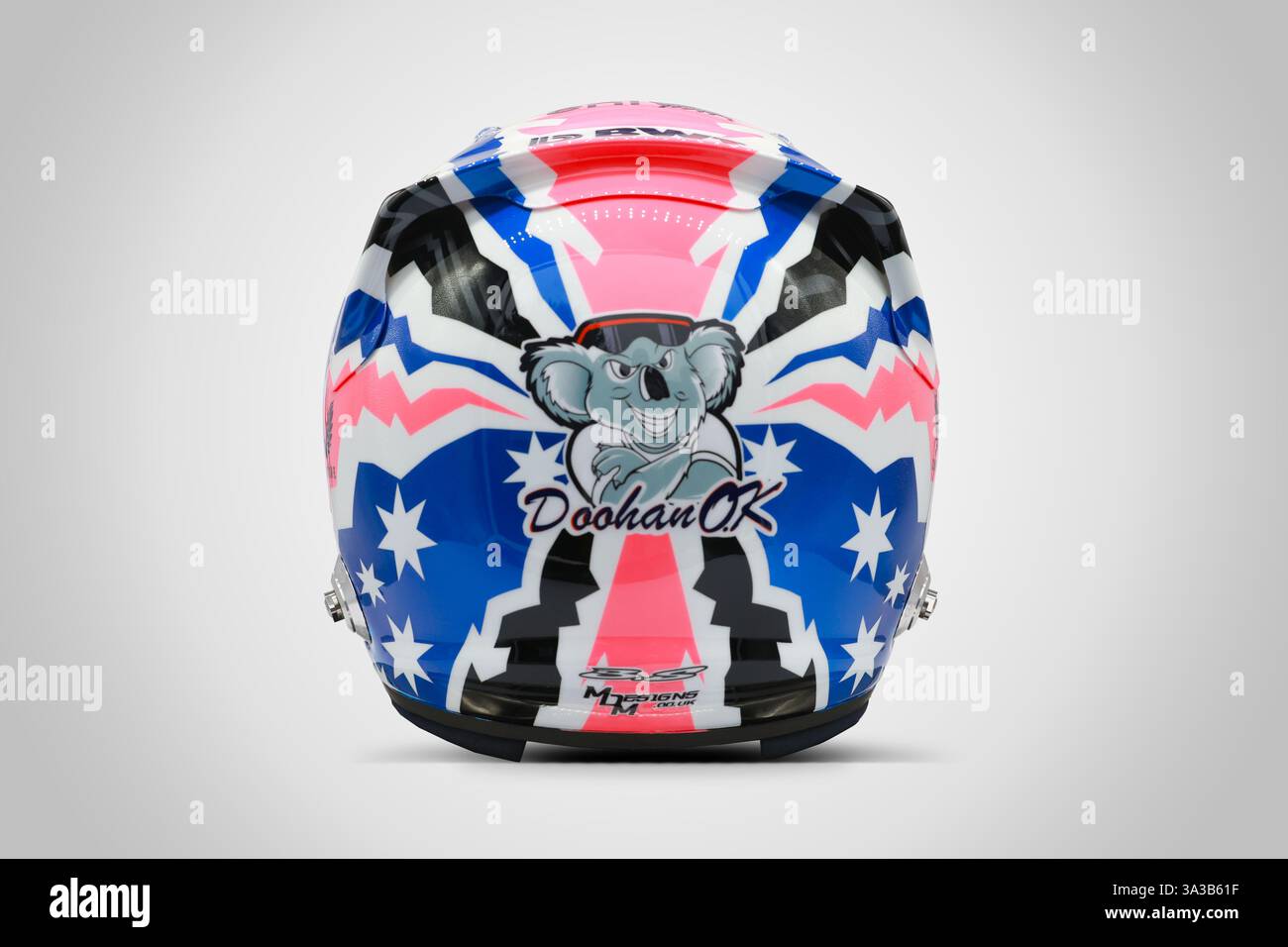 Melbourne, Australia. 15th Mar, 2025. The helmet of Jack Doohan (AUS ...