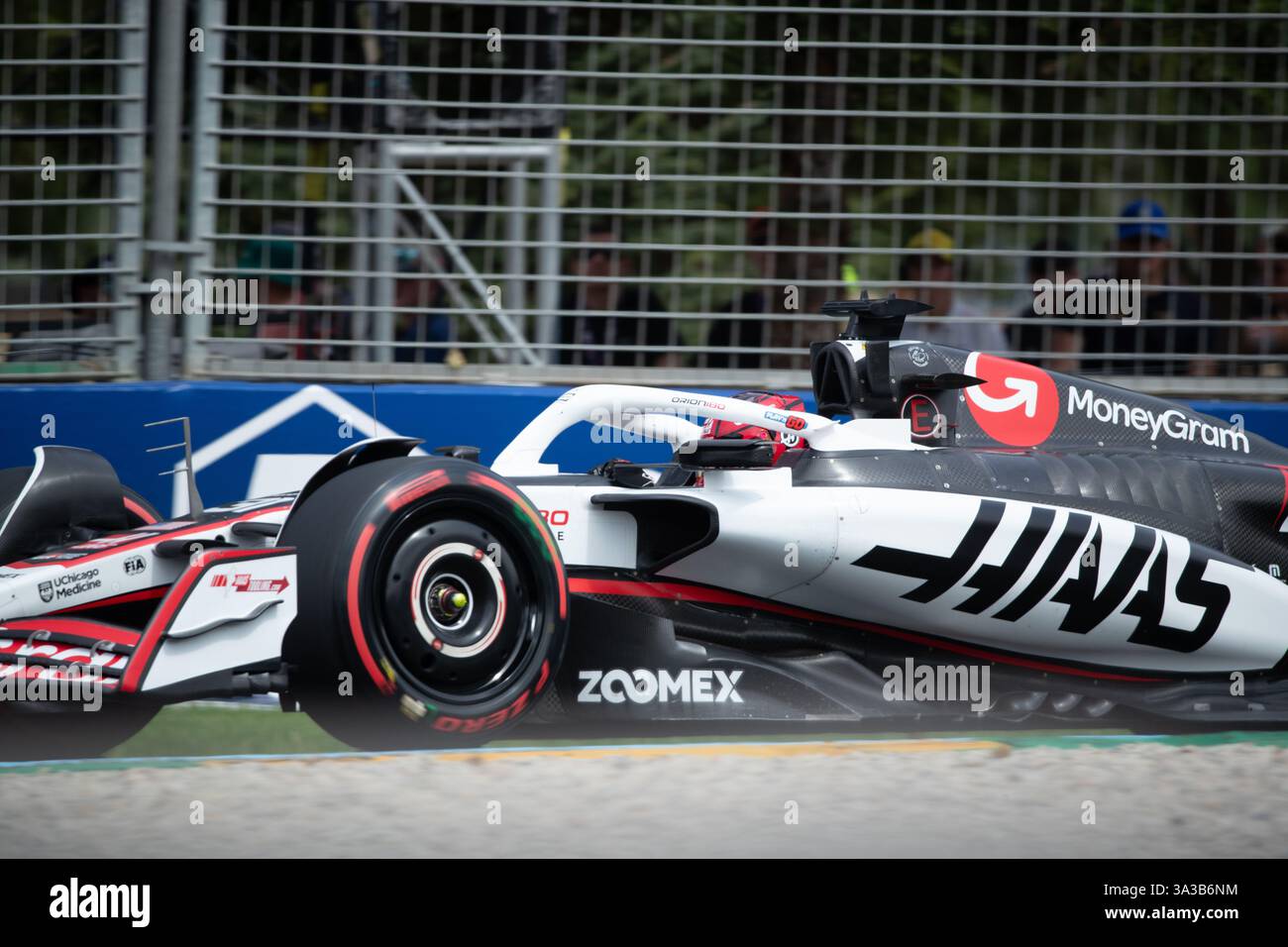 Albert Park, Australia, 15 March, 2025. Esteban Ocon (FRA) driving for ...