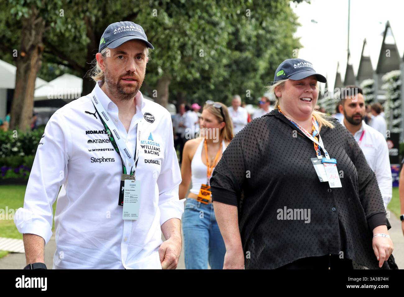 Melbourne, Australia. 15th Mar, 2025. Mike Cannon-Brookes (AUS ...