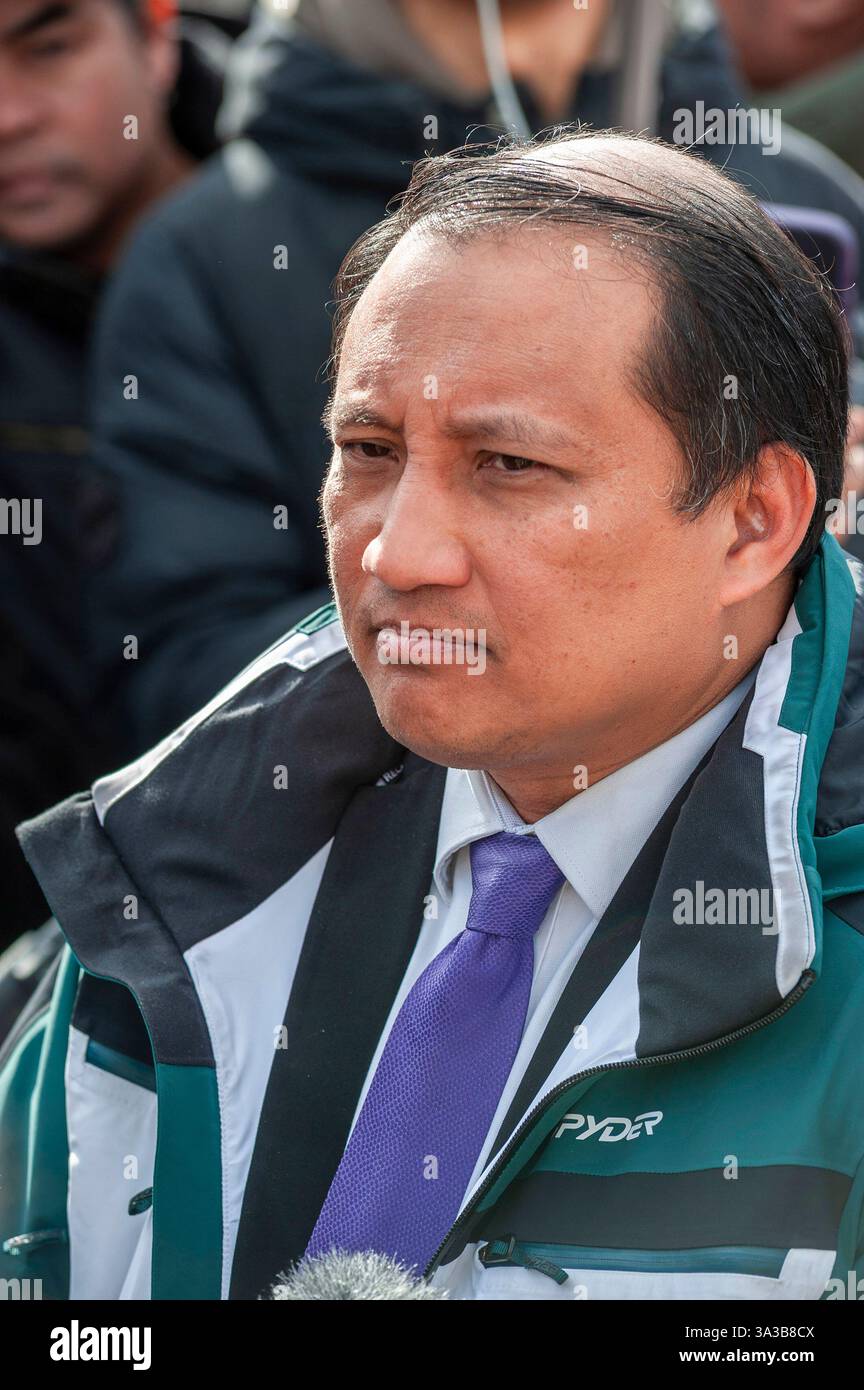 Lawyer Gilbert F. Andres, representing victims of the drug war, is ...