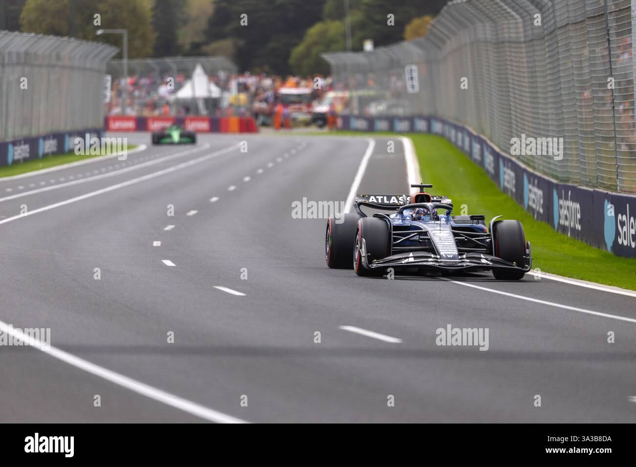 Melbourne, Australia, 15 March, 2025. Alexander Albon (THA) driving for ...