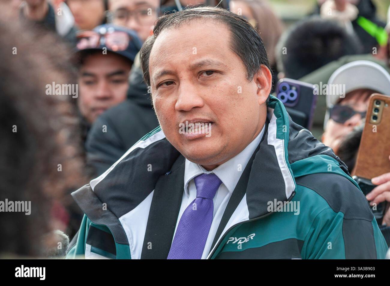 Lawyer Gilbert F. Andres, representing victims of the drug war, is ...