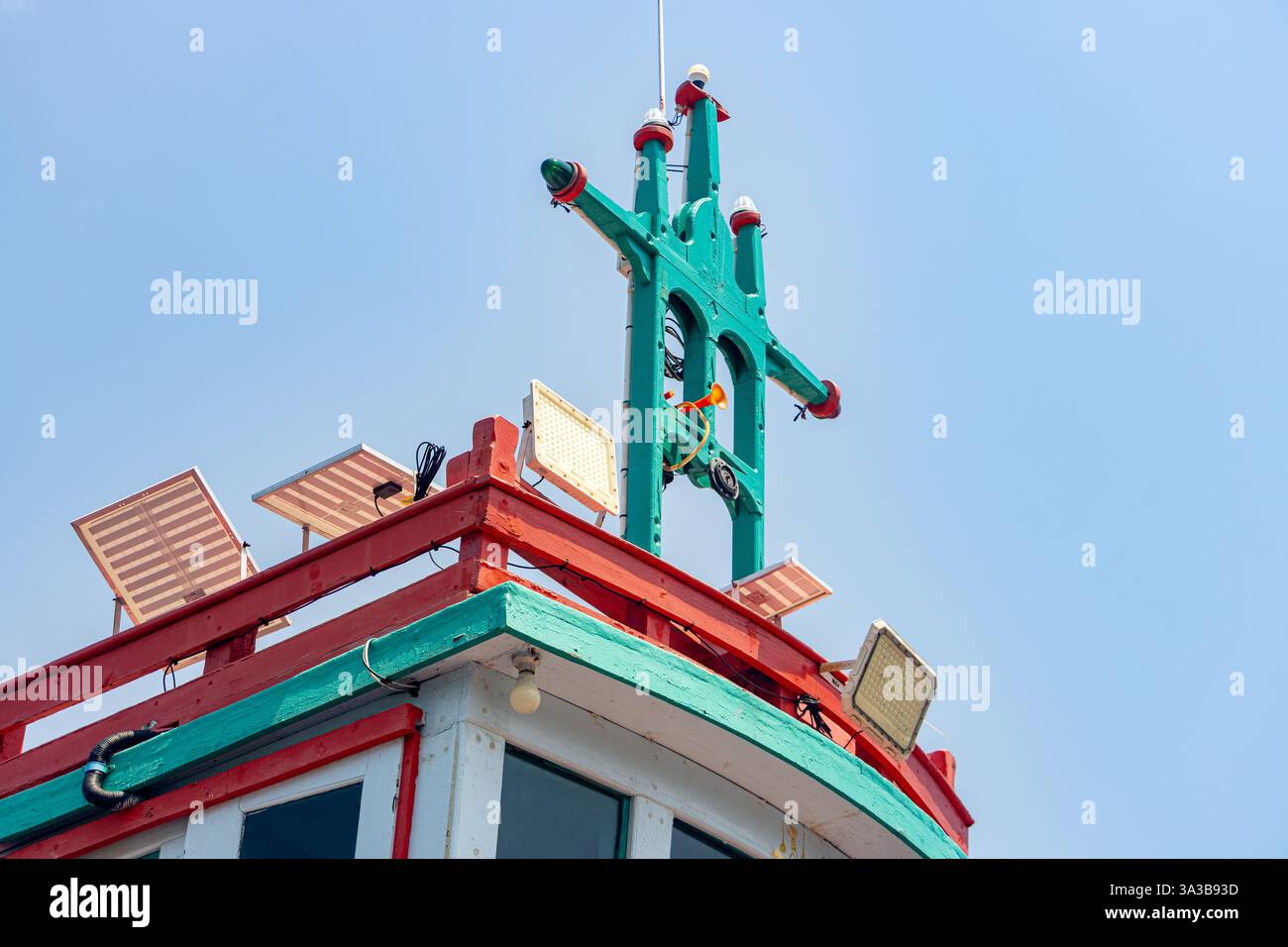 Boat wheelhouse ship hi-res stock photography and images - Alamy