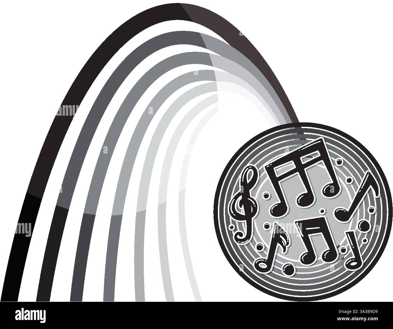 Musical dynamics Stock Vector Images - Alamy