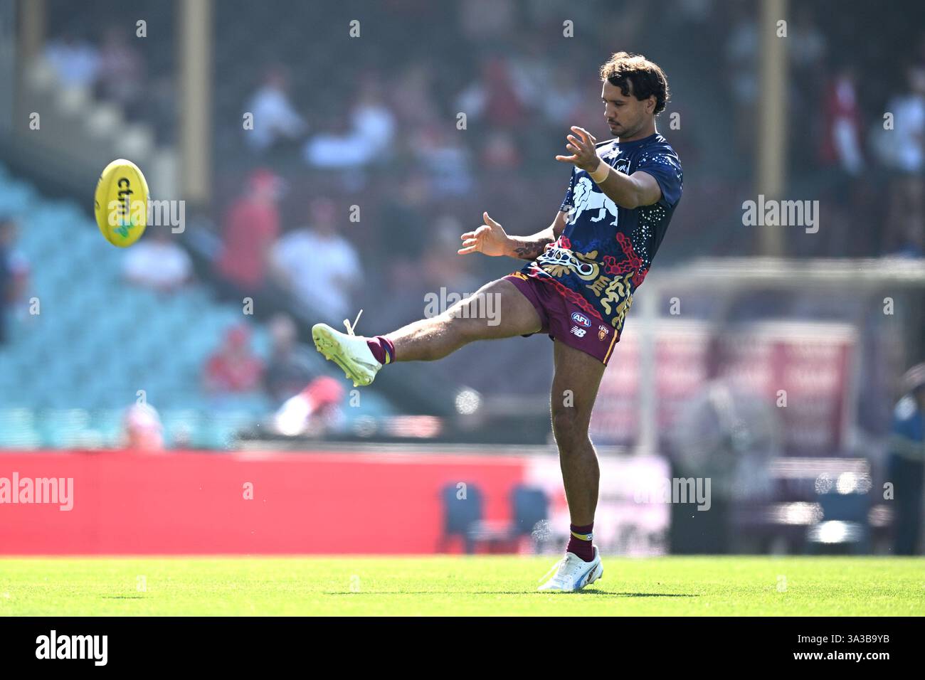 Sydney, Australia. 15th Mar, 2025. Callum Ah Chee of the Lions during ...