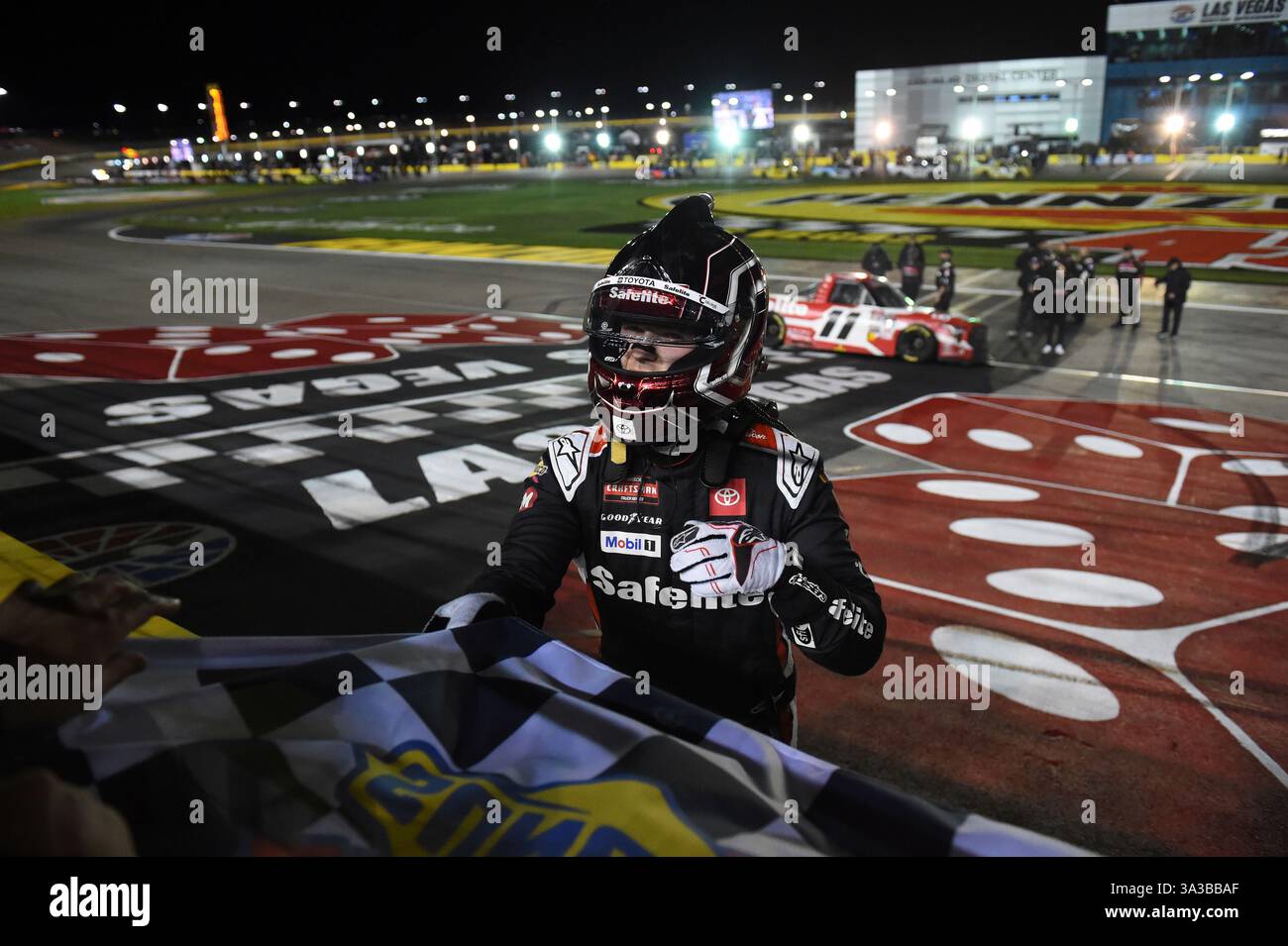 LAS VEGAS, NV - MARCH 14: Corey Heim (#11 TRICON Garage Safelite Toyota ...