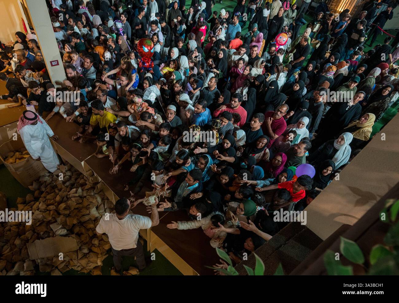 Doha Ramadan Garangao Festival 2025 A general view of children ...