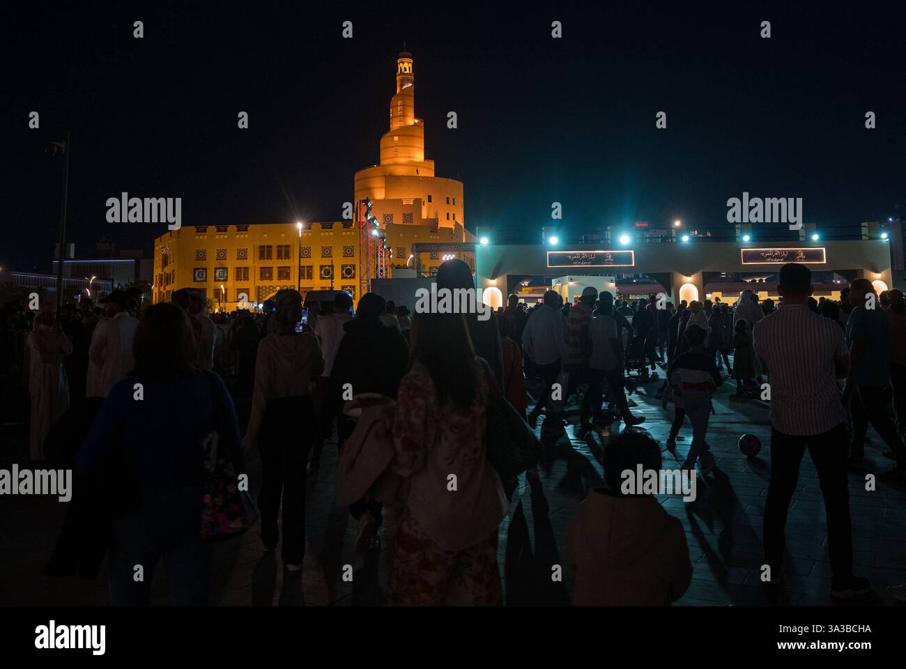 Doha Ramadan Garangao Festival 2025 A general view of the Garangao ...