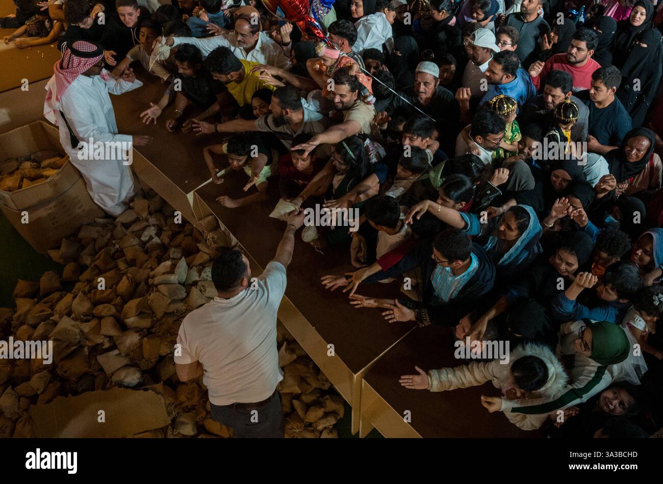 Doha Ramadan Garangao Festival 2025 A general view of children ...
