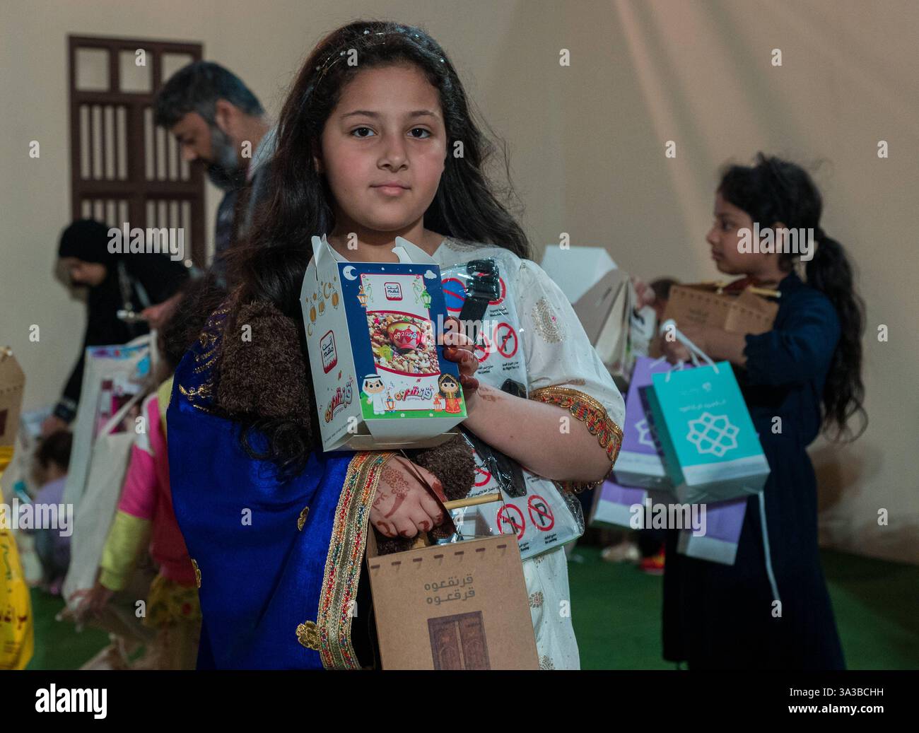 Doha Ramadan Garangao Festival 2025 Children are celebrating the ...