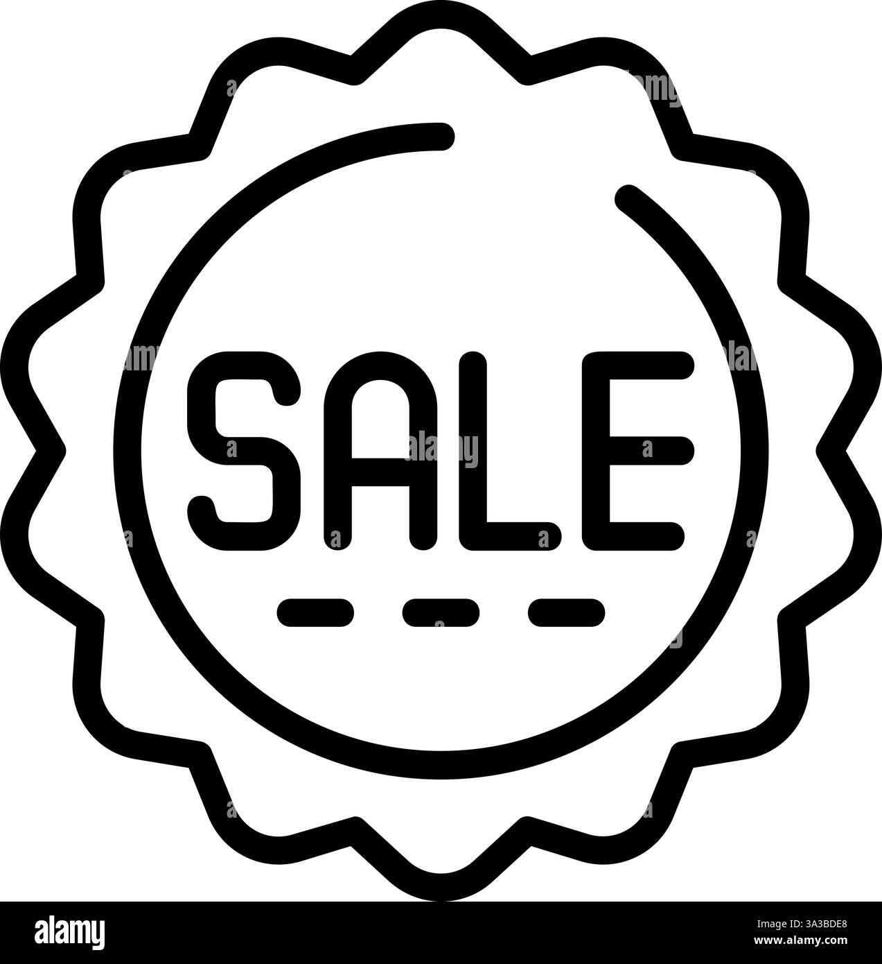 Sale Badge Vector Icon Design Stock Vector Image & Art - Alamy