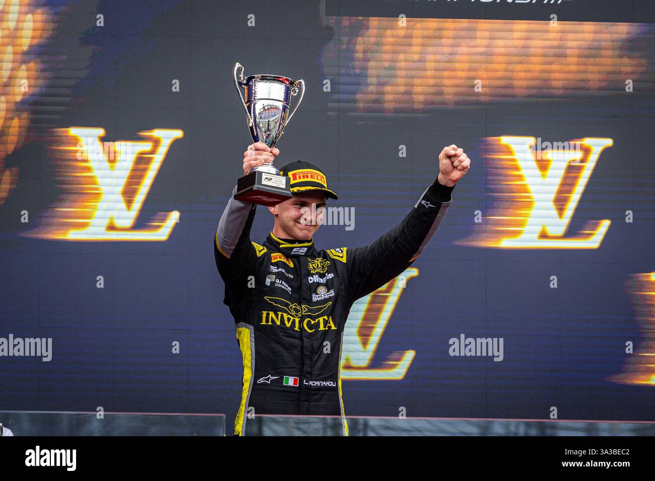 FORNAROLI Leonardo (ita), Invicta Racing, Dallara F2 2024, portrait ...