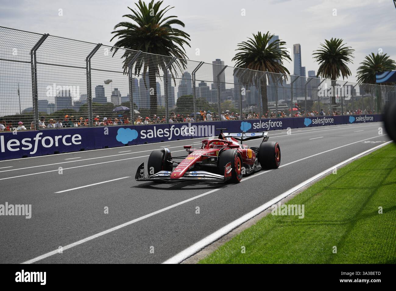 MELBOURNE, AUSTRALIA 15 Mar 2025. Pictured: Ferrari Formula 1 driver ...
