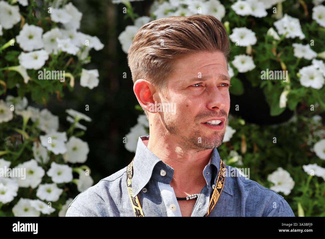 Melbourne, Australia. 15th Mar, 2025. Casey Stoner (AUS) former Moto GP ...