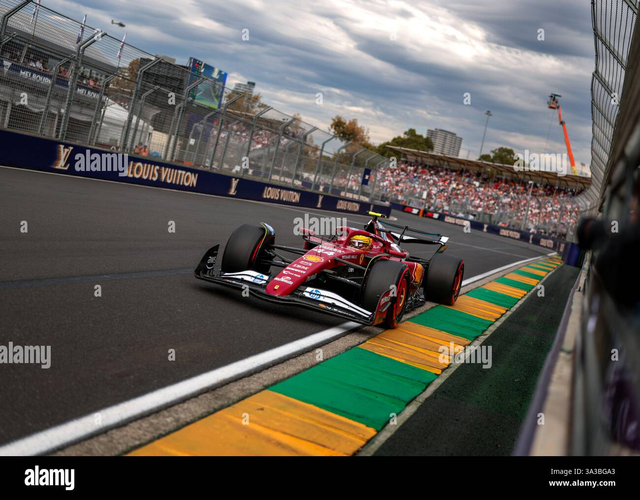 44 HAMILTON Lewis (gbr), Scuderia Ferrari SF-25, action during the Formula 1 Louis Vuitton ...